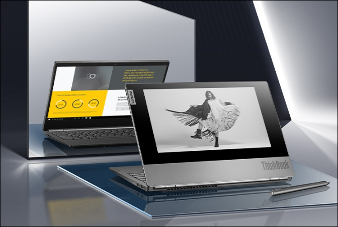 Lenovo ThinkBook Plus dual-screen Laptop now on reservation - YesMobile